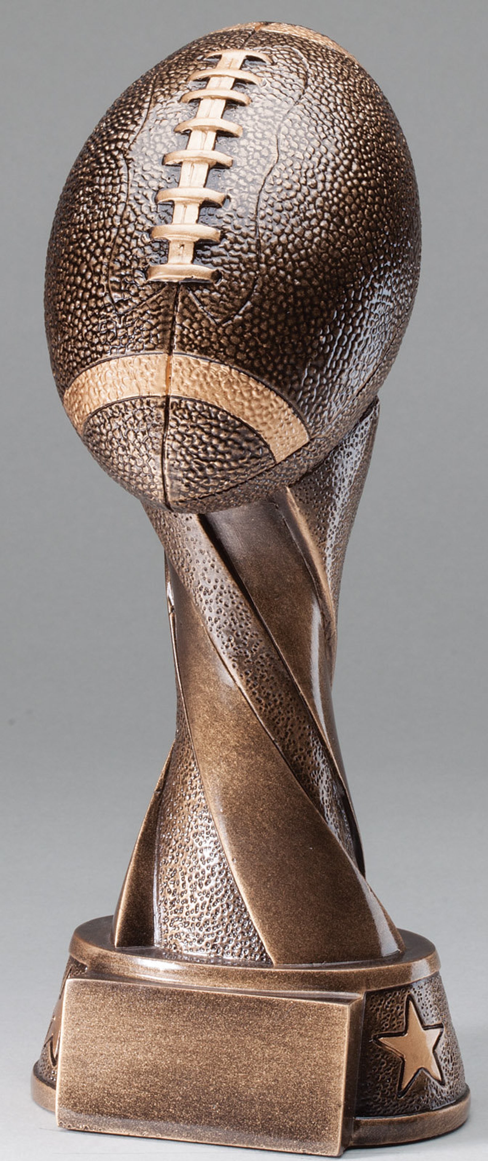 Football Trophy. Spiral Resin Trophy Available in 4 Sizes. Great for ...