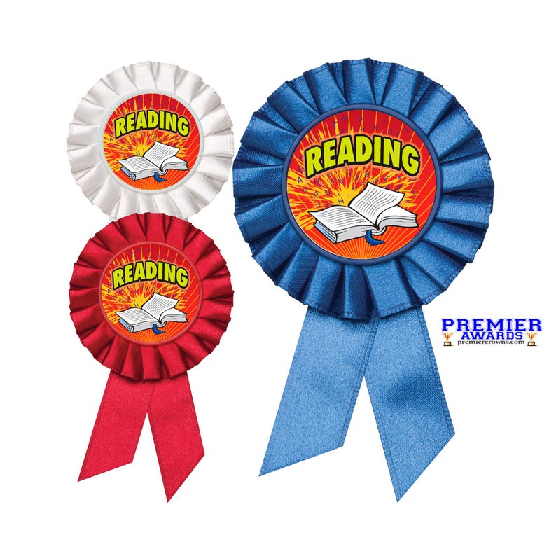 Reading Rosette. Perfect for Your Outstanding Student. Available in ...
