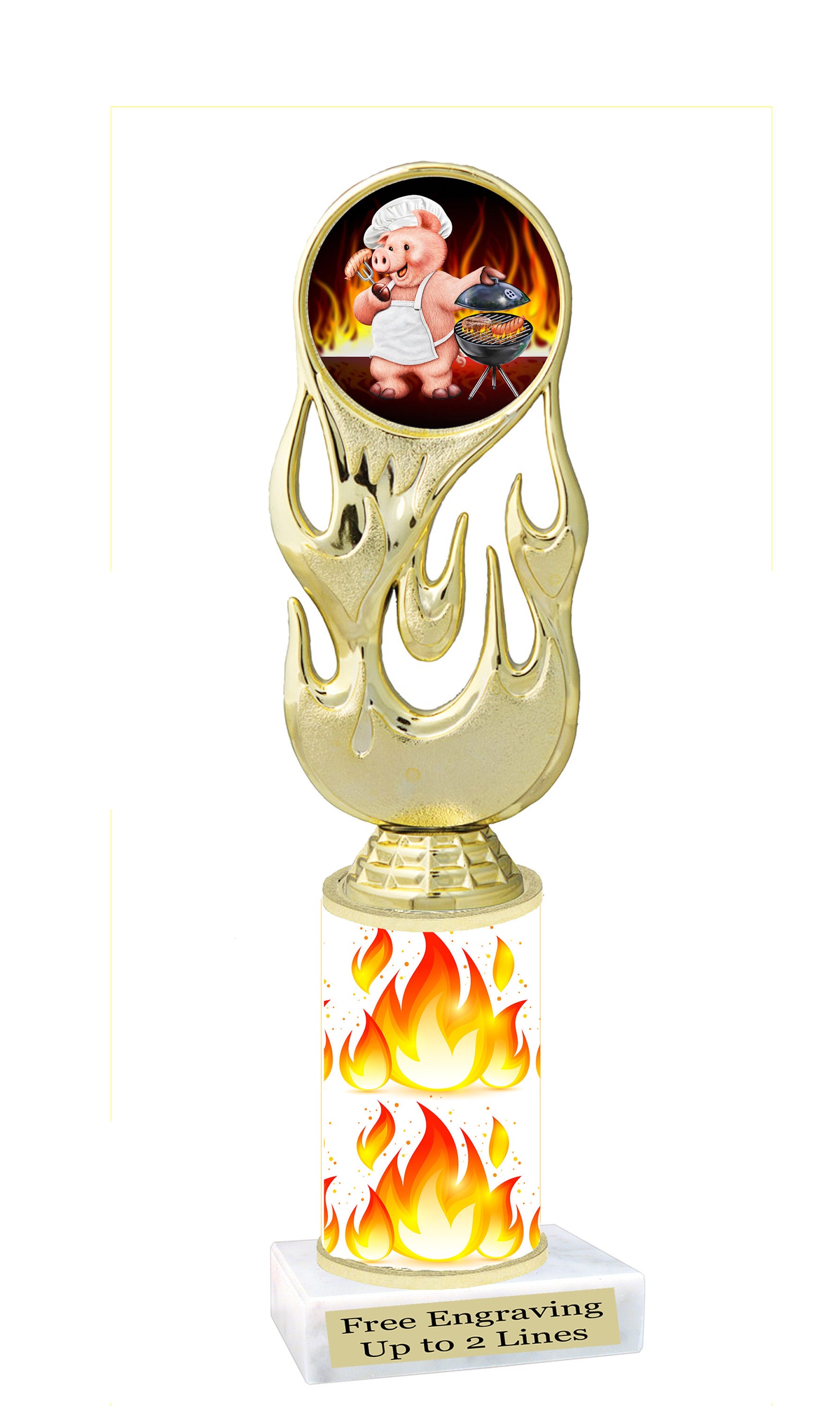 BBQ Cook off Trophy. Great Trophy for BBQ Cook off Events BBQ - Etsy