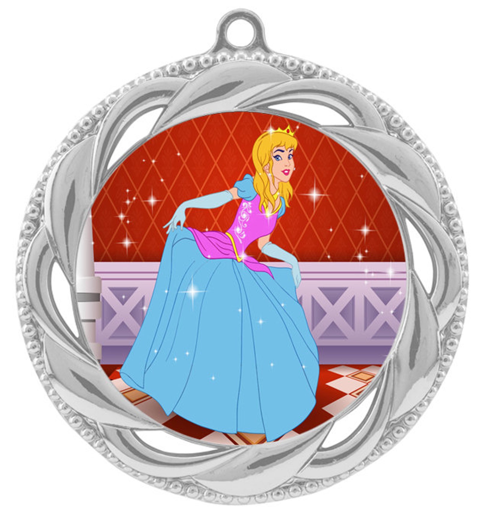 Princess medal. Perfect for party favors princess parties | Etsy