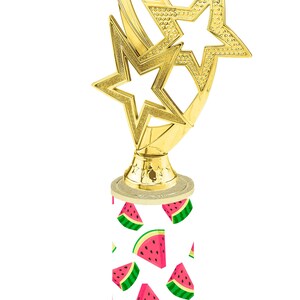 Watermelon Theme Trophy With Choice of Figure. Great for Your Eating ...