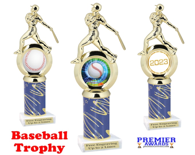 Baseball Softball Trophy Custom Award Youth Baseball Personalized ...