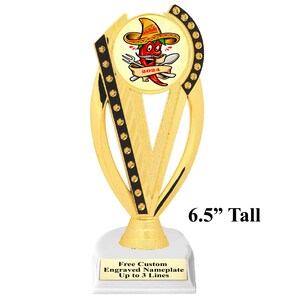 Chili - Salsa - BBQ Trophy. Choice of Artwork. Great Trophy for Cook ...