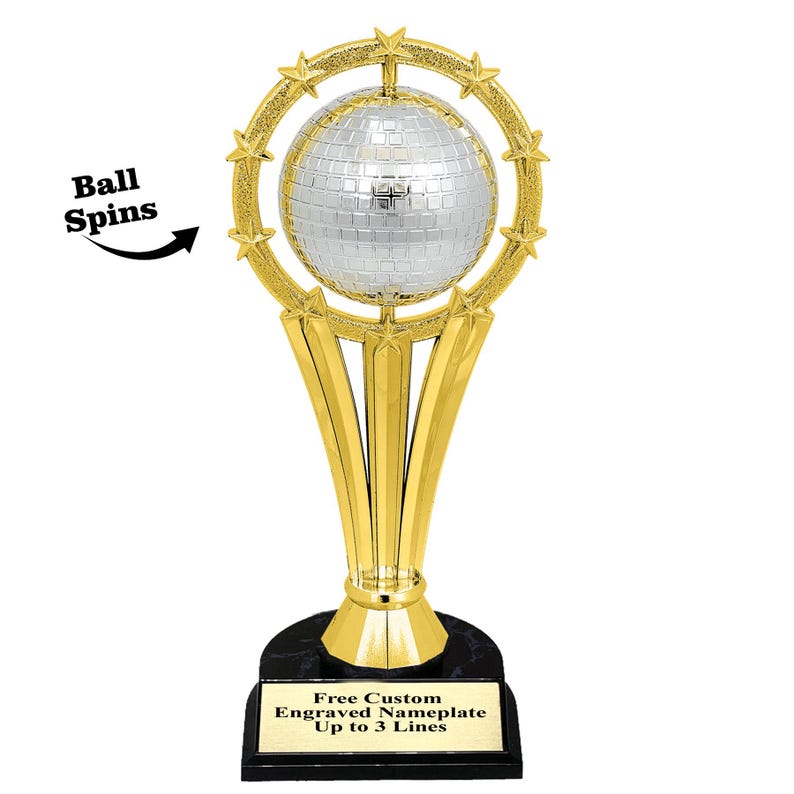 Disco Ball Trophy. Great Trophy for Dance, Recitals, Competitions and ...