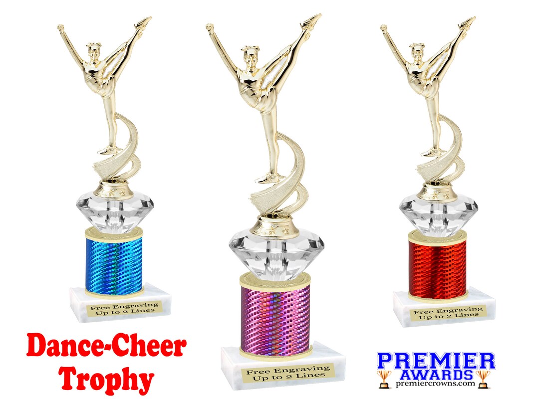 Cheer - Dance Trophy. Great for Recitals, Squads, Schools, Rec ...