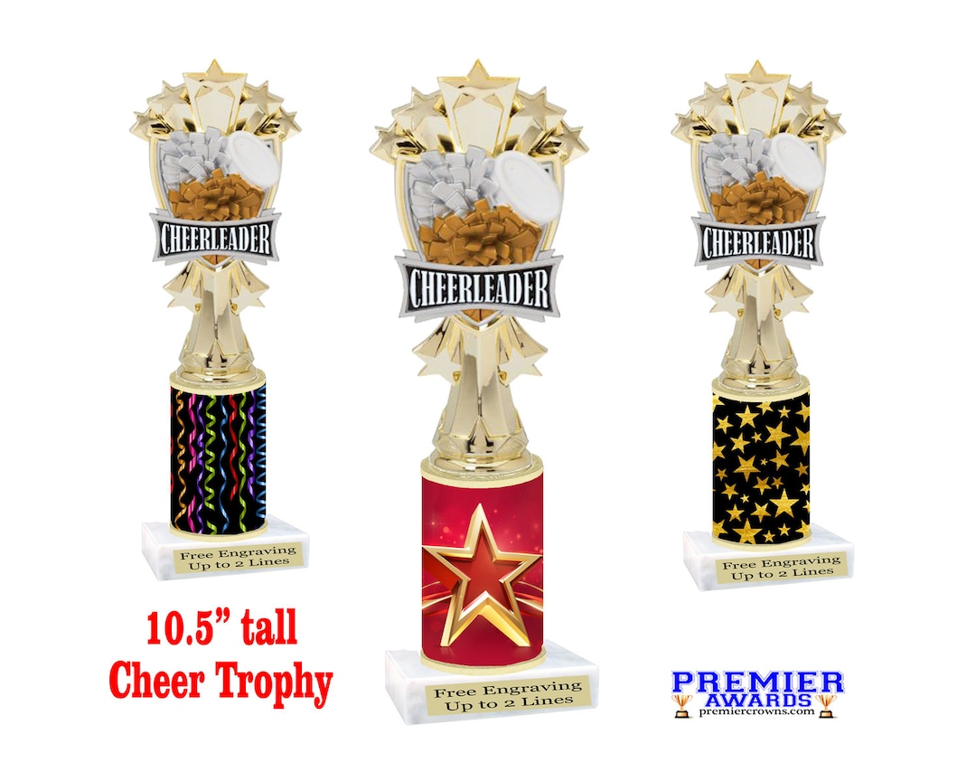 Cheer - Dance Trophy. Great for Cheer Squads, Schools, Rec Departments ...
