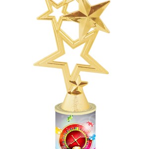 Casino Theme Trophy. Great Trophy for Your Next Family Game Night ...