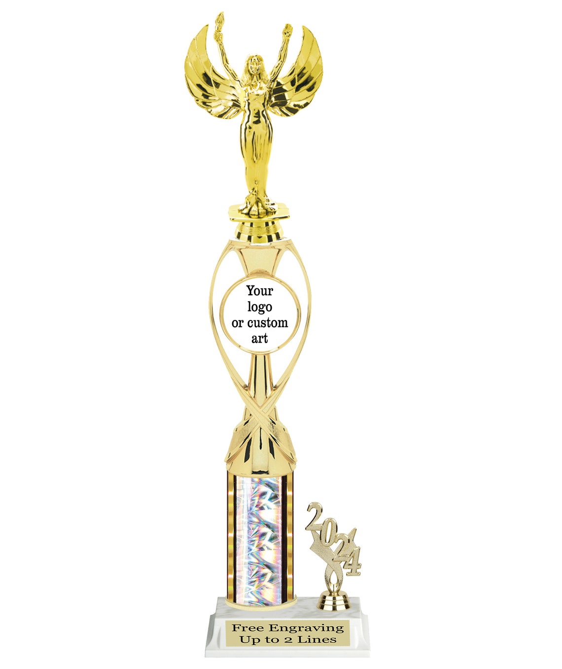 Custom Trophy. 18" Tall Great Trophy for Any Event, Competition ...