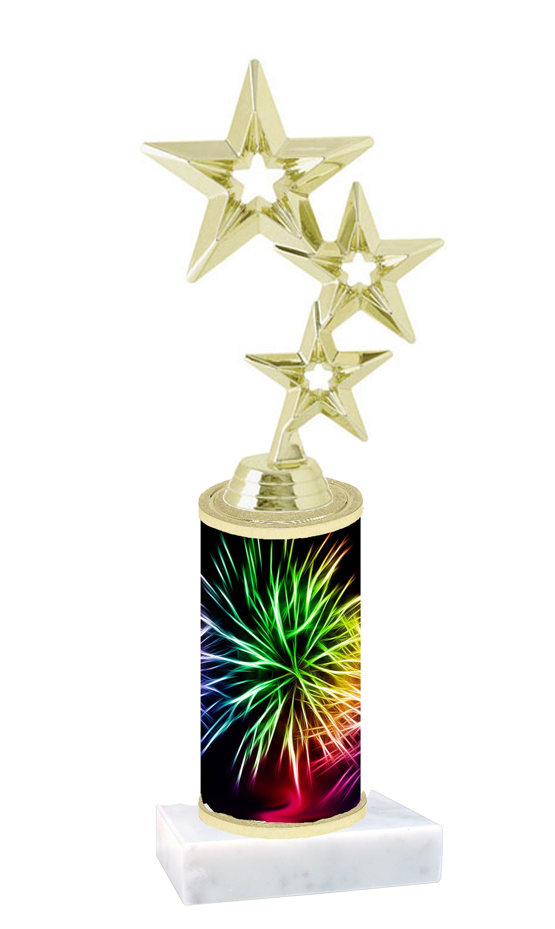Fireworks Trophy With Choice of Figure. Numerous Trophy Heights ...