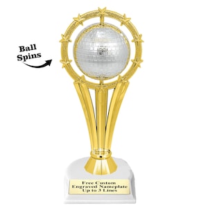 Disco Ball Trophy. Great Trophy for Dance, Recitals, Competitions and ...
