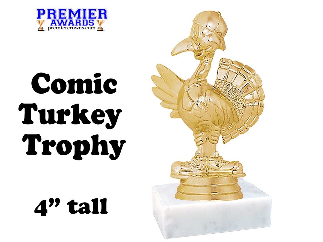 Turkey Trophy. Great for Your Thanksgiving Events - Etsy