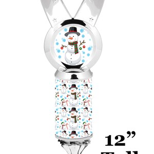 Snowman Theme Trophy With Choice of Figure. 12" Tall - Great Trophy for ...