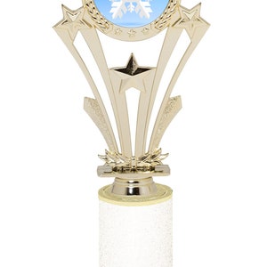 Snowflake Theme Trophy. Great for All of Our Holiday Events, Contests ...