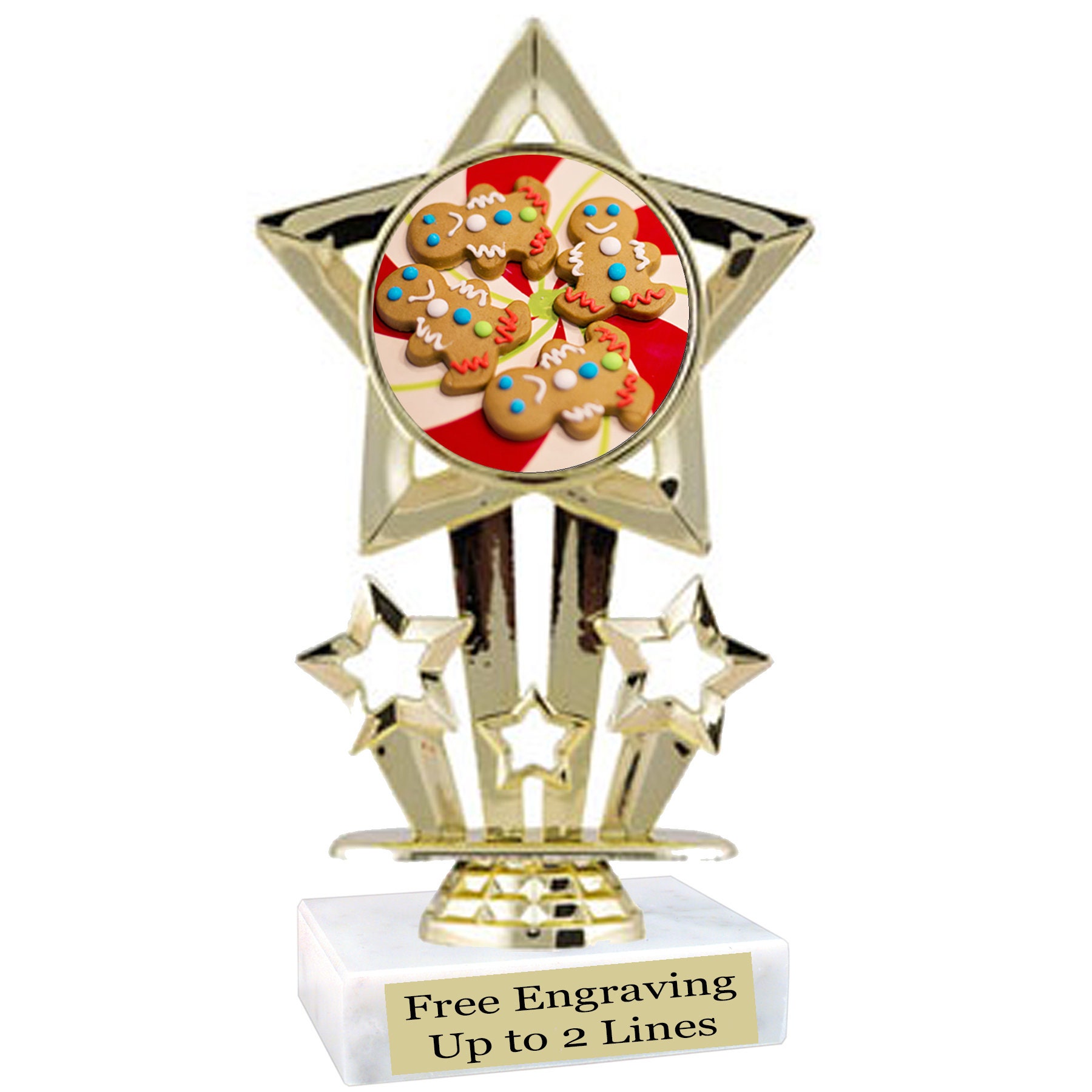 Holiday Cookies and Gingerbread trophy. Great trophy for | Etsy