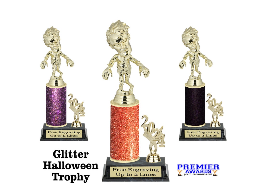 Halloween Theme Trophy for Your Costume Contests, Pumpkin Carving ...