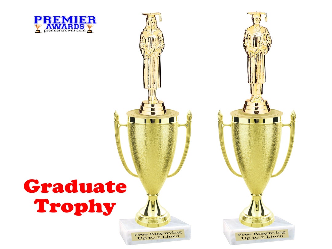 Graduation Theme Trophy. Great Award to Celebrate Their Accomplishments ...