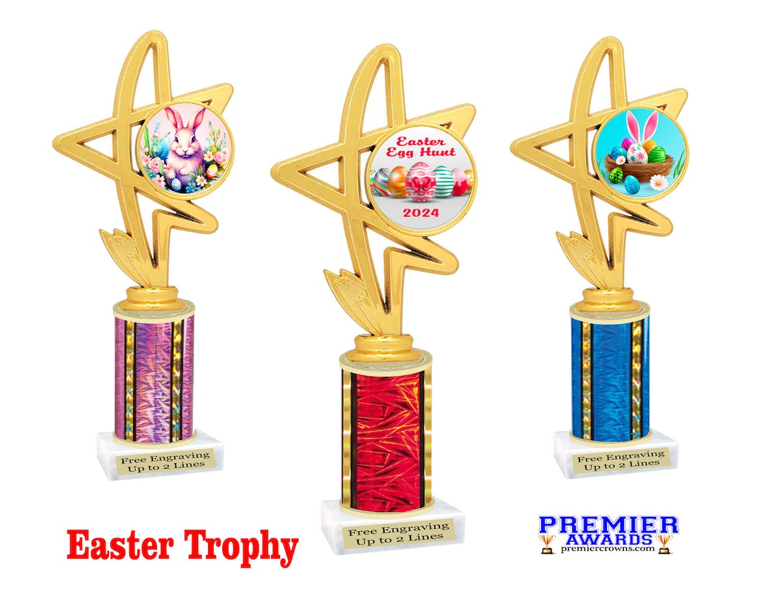 Easter Egg Hunt Trophy. Great for Your Family, Neighborhood, Church ...