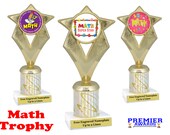 Math Theme Trophy. Great Award for Schools Contests - Etsy