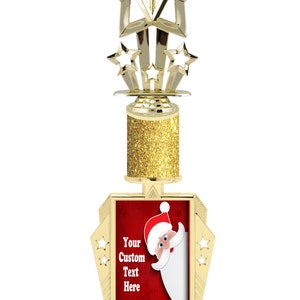 Santa Trophy. Great Trophy for Your Holiday Events, Pageants, Contests ...