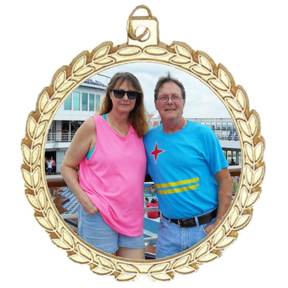 Trophies & Awards Memorabilia Custom Medal Add your custom text logo or ...