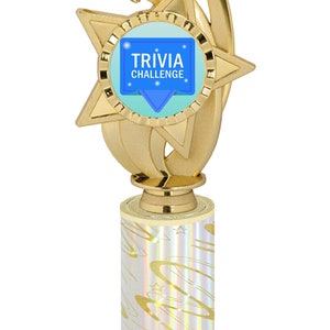 Trivia Trophy. Great Trophy for Your Next Family Game Night And/or ...