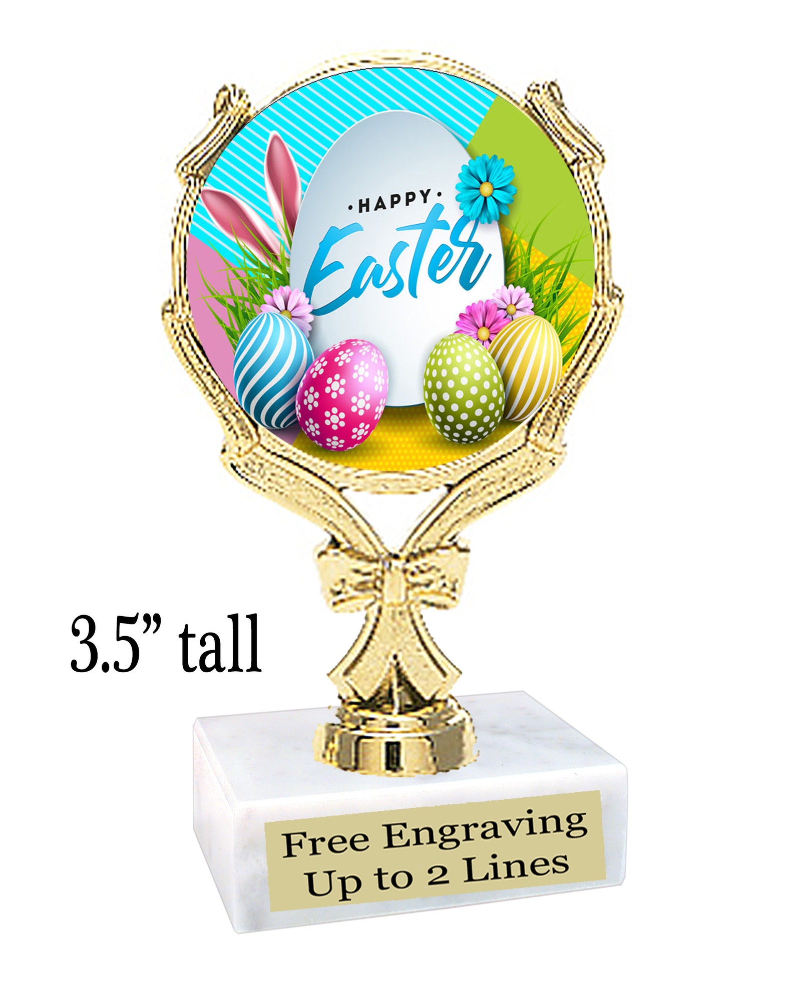 Easter Trophy. Festive Trophy for Your Easter Themed Events, Pageants ...