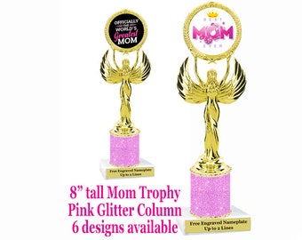 Best Mom Trophy - Etsy