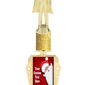 Santa Trophy. Great Trophy for Your Holiday Events, Pageants, Contests ...