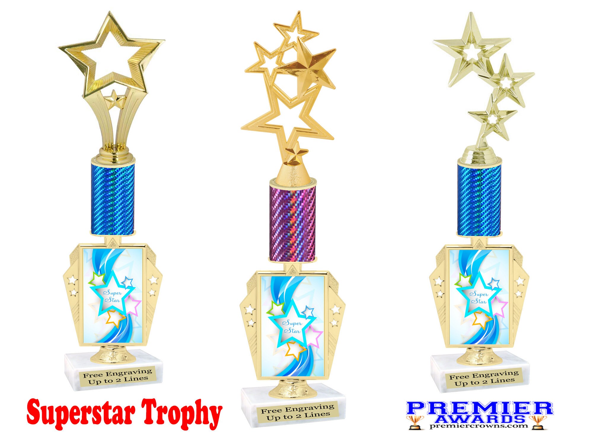 Super Star Trophy. Great Trophy for Any Event Competition | Etsy
