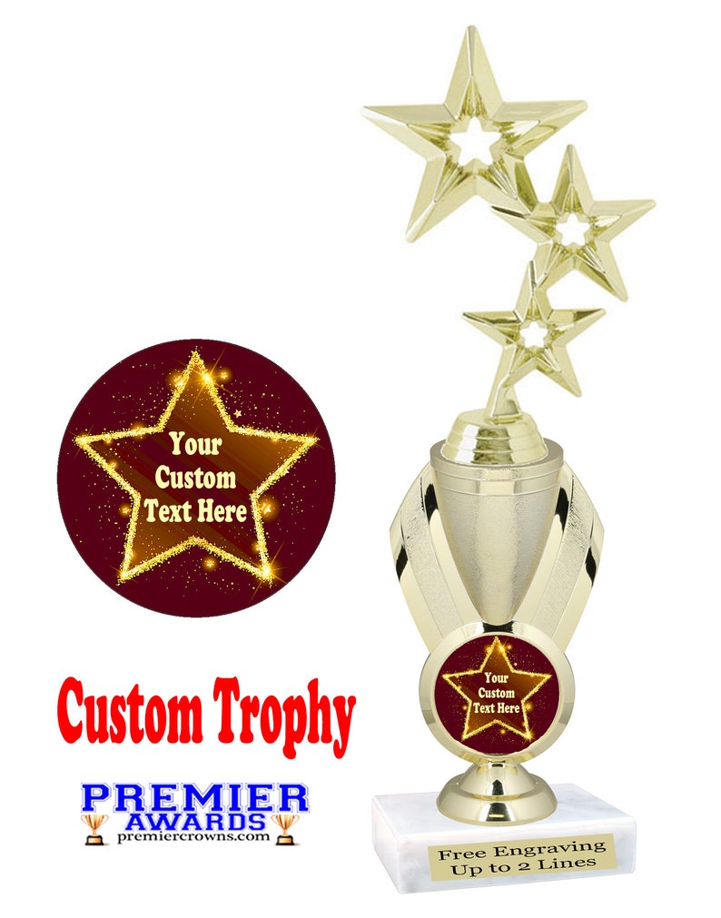 Custom Trophy. 12 Tall Great Trophy for Any Event - Etsy