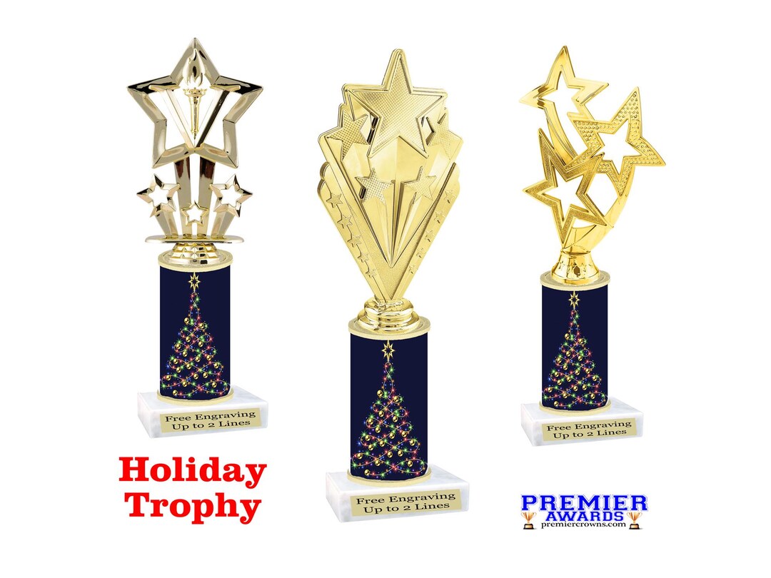 Holiday Theme Trophy. Great for All of Your Decorating Contest, Events ...