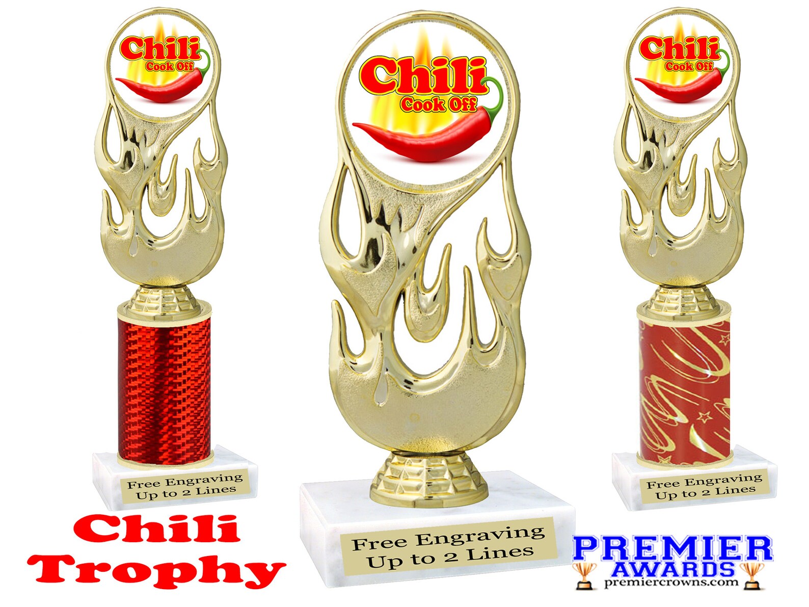 Chili Theme Trophy. Great Trophy for Your Chili or BBQ | Etsy