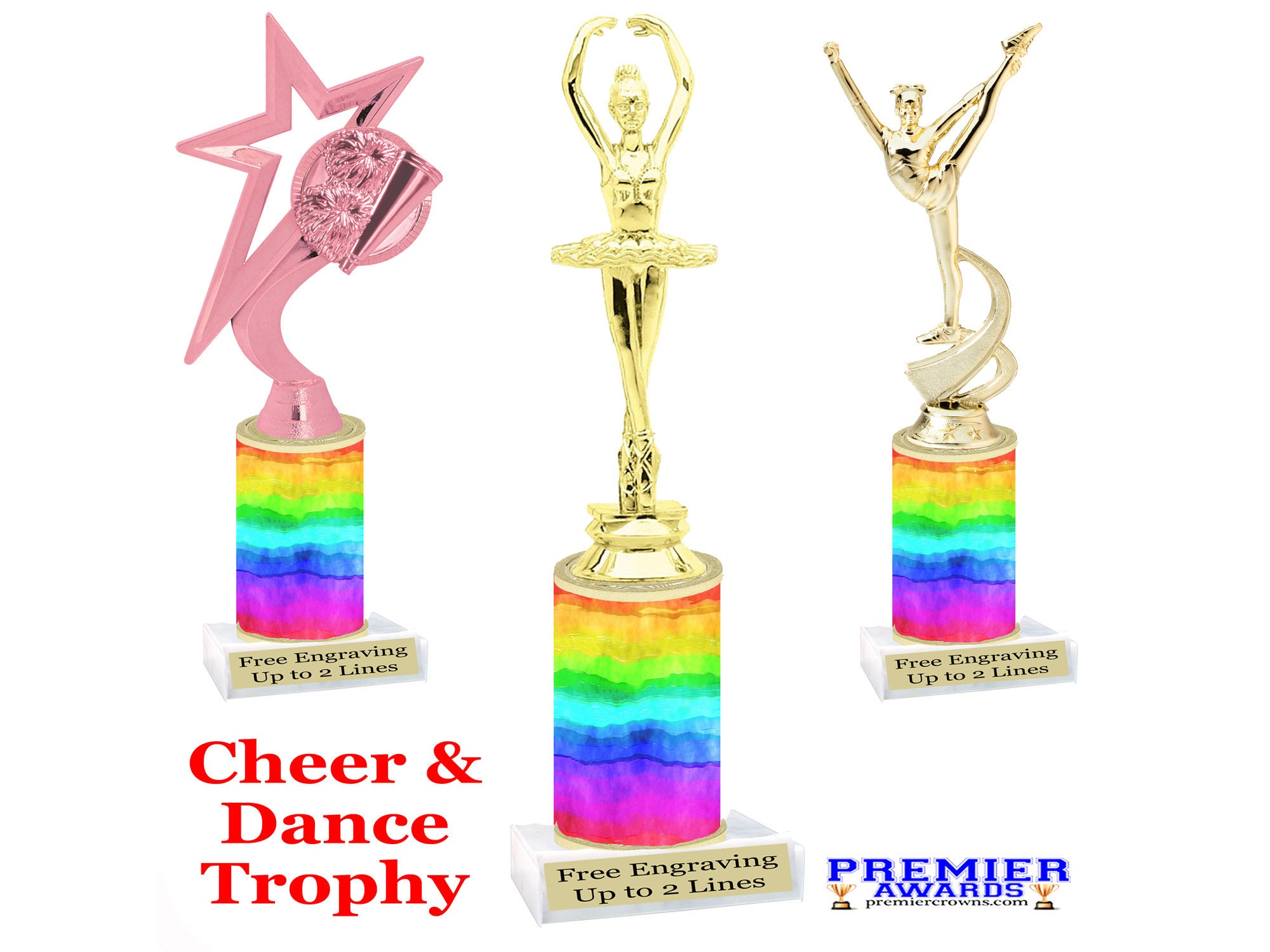 Trophies & Awards schools Dance Trophy recitals Great award for cheer ...