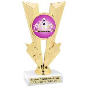 Crown Trophy. Great for Pageants, Contests, Competitions, Recitals ...