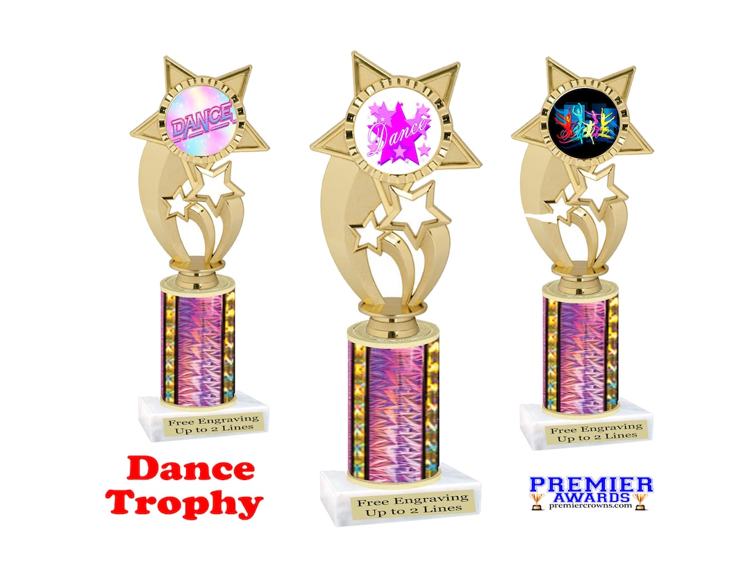 Dance Trophy. Great for Dance Squads, Recitals, Schools, Pageants and ...