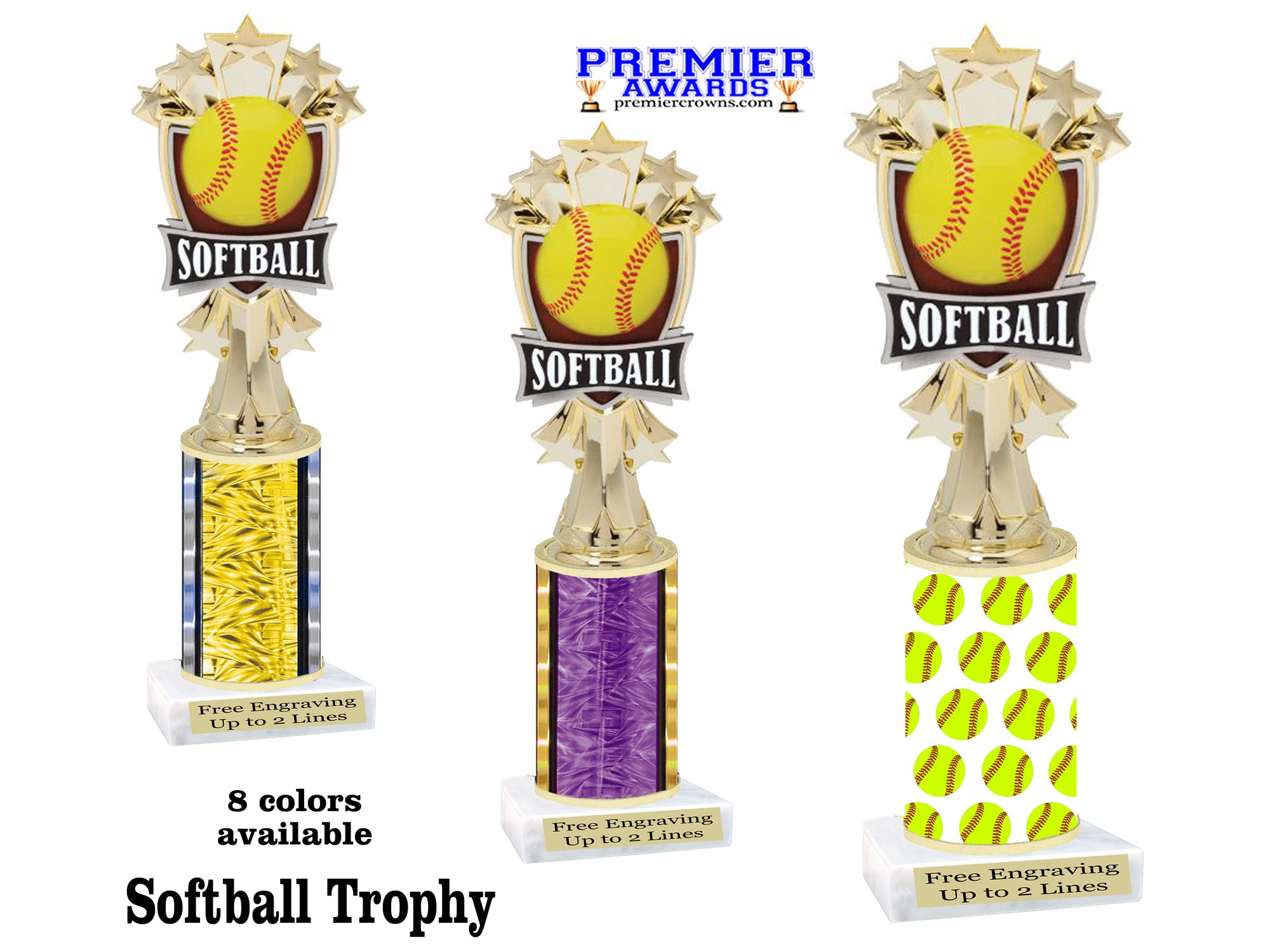 Cute Softball Trophies