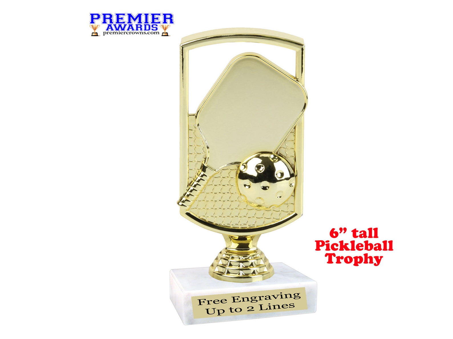 Pickleball Trophy. Great Award for Sports Leagues - Etsy