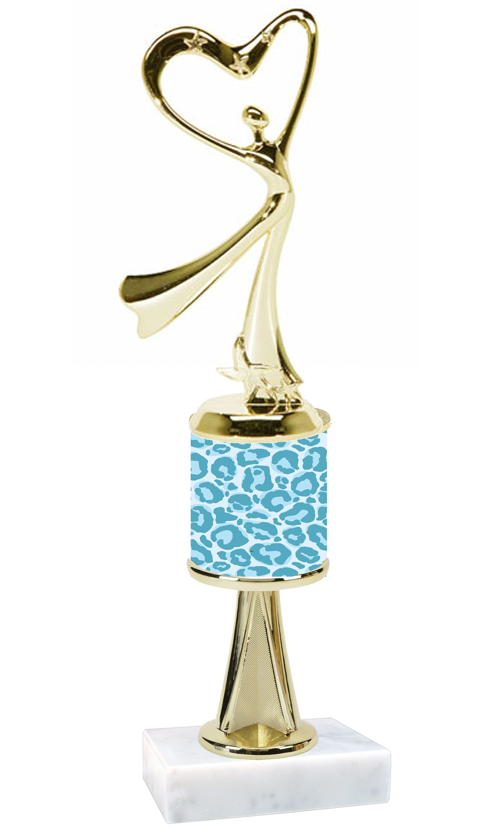 Animal Print Theme Trophy With Numerous Trophy Heights Available ...