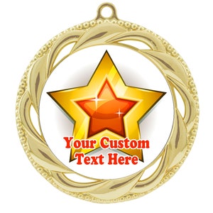 Custom Medal. A Great Medal for Any Event, Contest, Competition ...