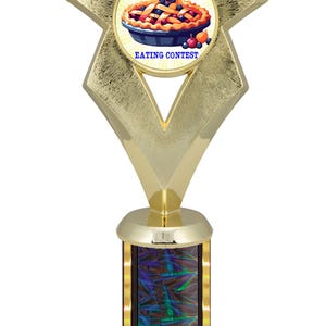 Pie Eating Trophy Great for Your Eating Competitions, Baking Contests ...