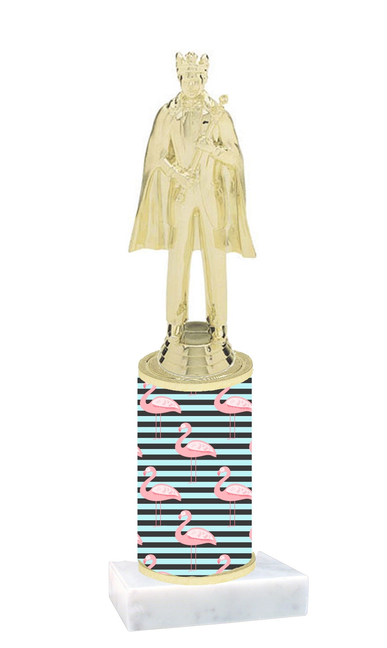 Flamingo Theme Trophy With Choice of Figure. Numerous Trophy Heights ...