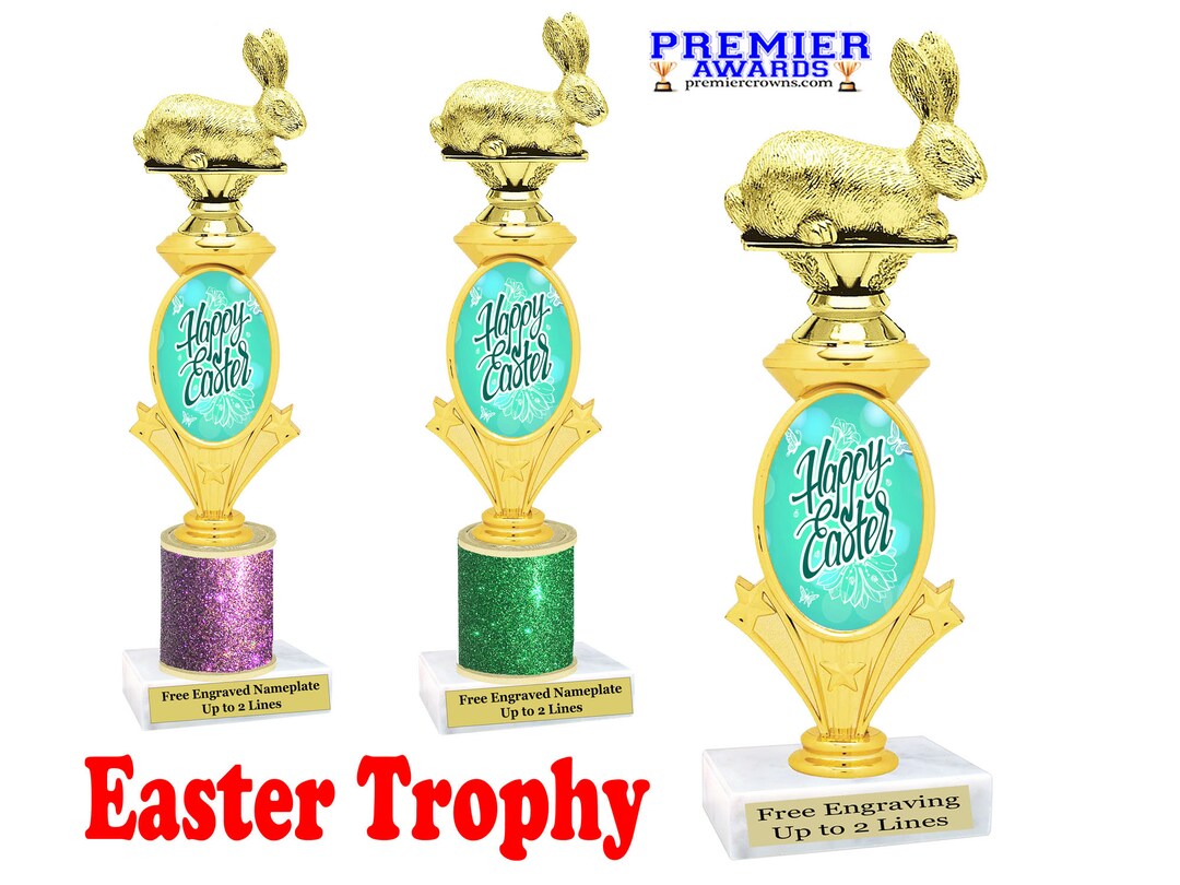 Easter Trophy. Great for Your Easter Themed Events, Contests, Pageants ...