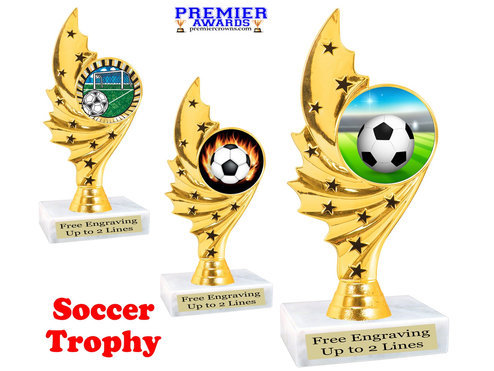 Soccer Trophy. Great Trophy for Sports Leagues Schools - Etsy