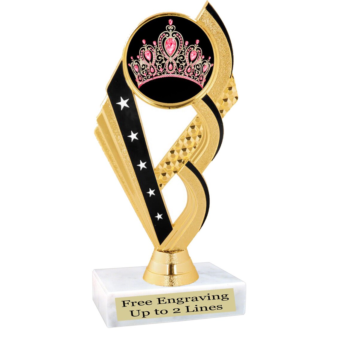 Great Crown Themed Trophy for Your Pageant, Contests, Events or Your ...