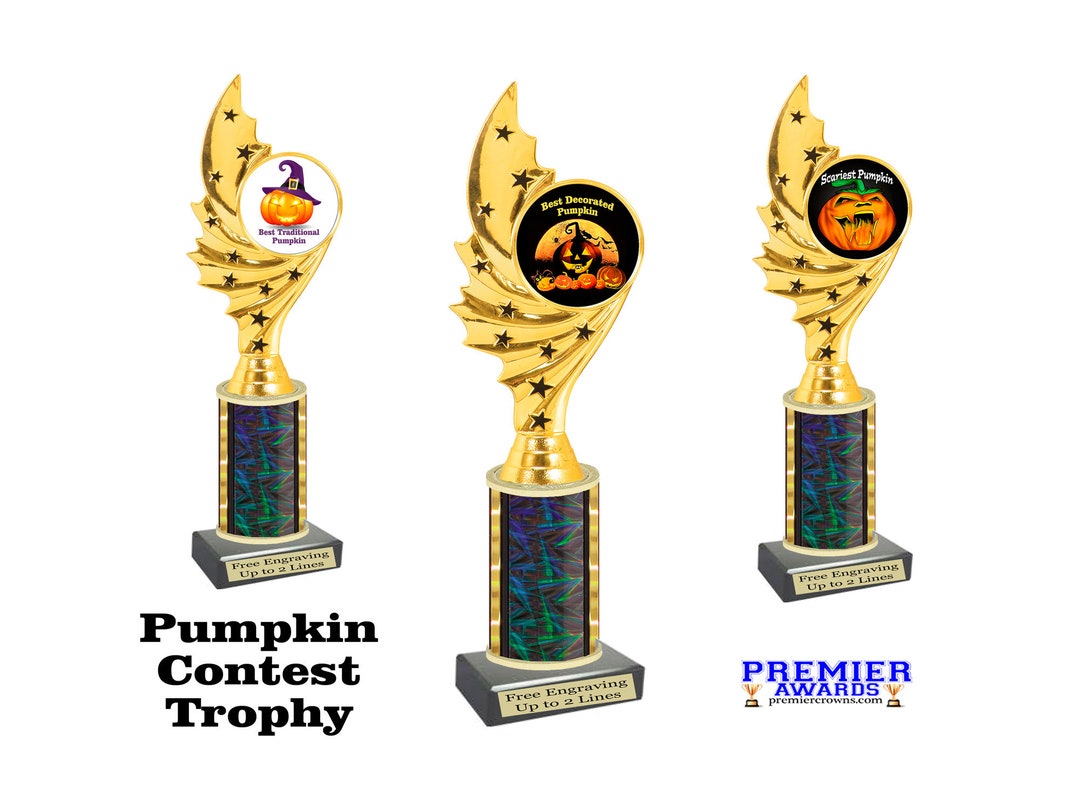 Halloween Trophy. Great for Costume Contests, Pumpkin Carving Contests ...