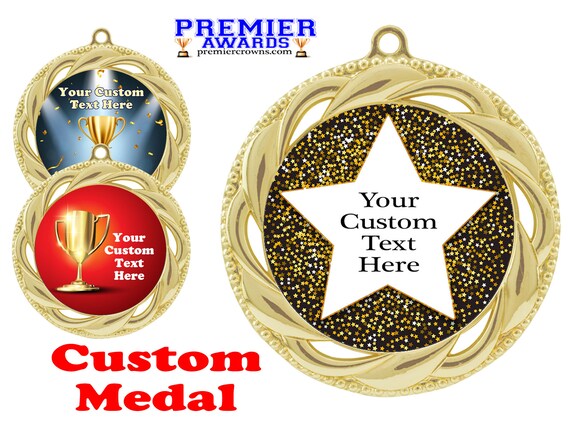Gold Medal Trophies Awards For Every Event 24 Pack Gold Award Trophy