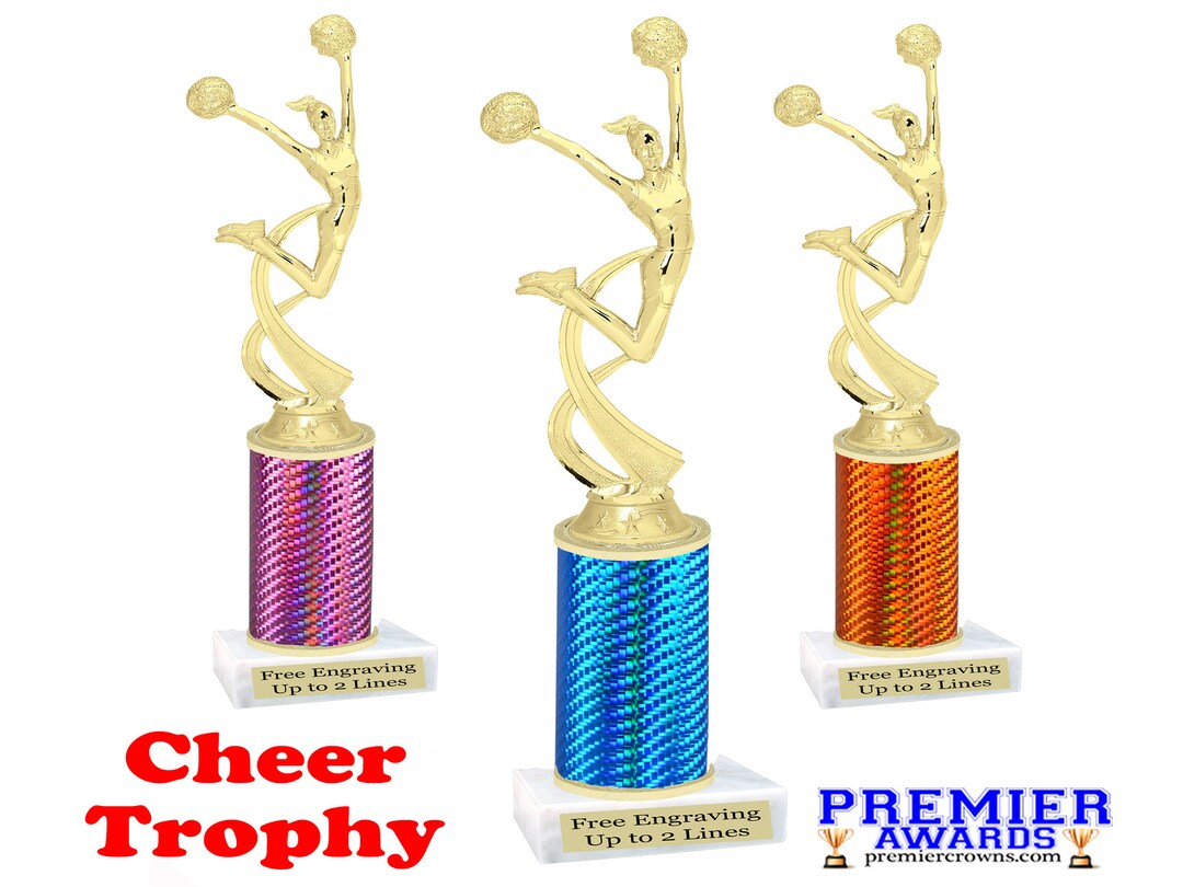 Cheer - Dance Trophy. Great for Cheer Squads, Schools, Rec Departments ...