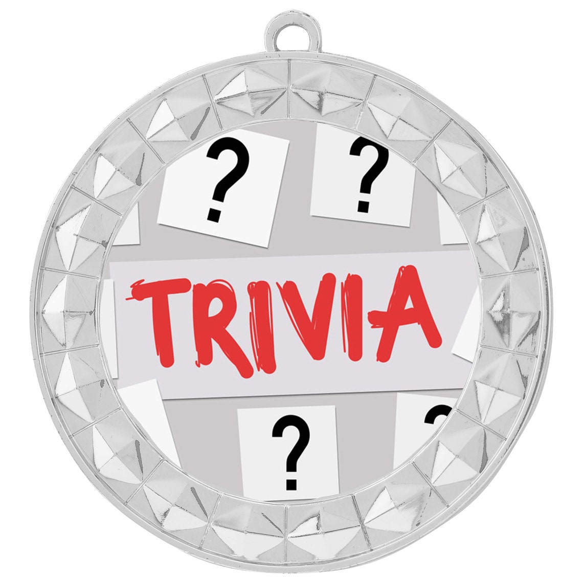 Trivia Medal. Great Trophy for Your Next Family Game Night And/or ...