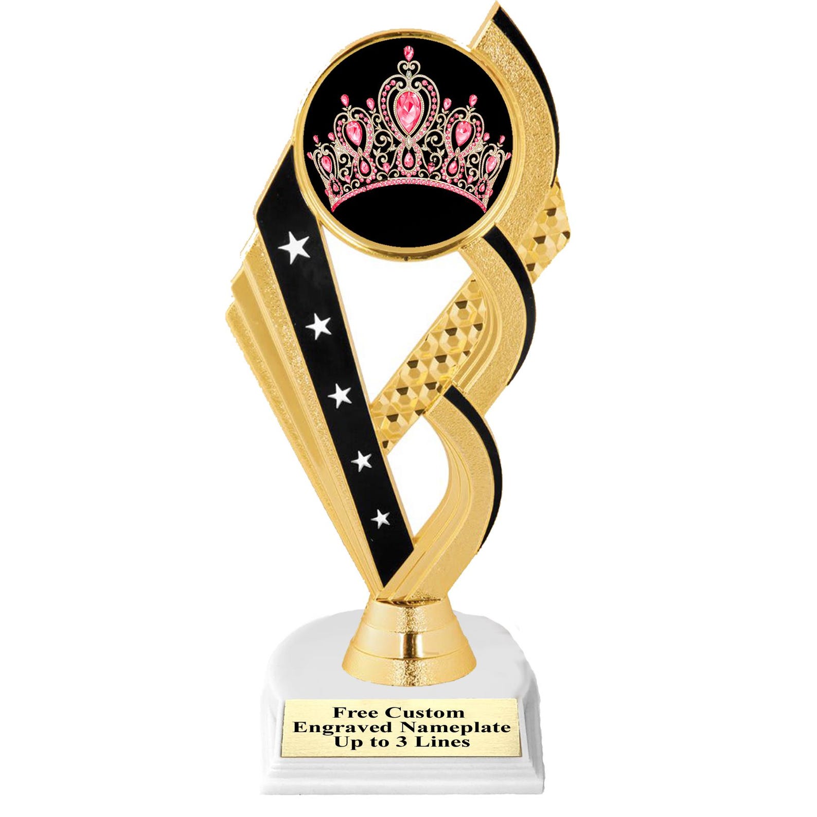 Great Crown Themed Trophy for Your Pageant, Contests, Events or Your ...