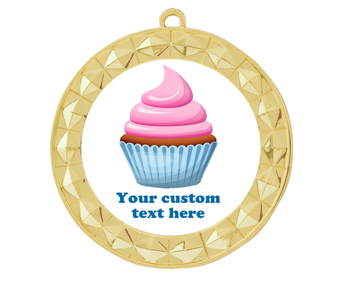 Custom Cupcake Medal. Great for your Cupcake Wars Pageants | Etsy
